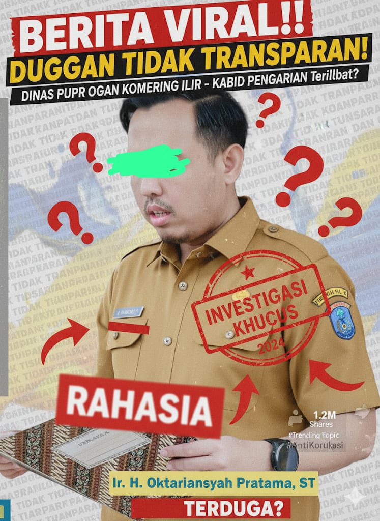 Diduga Tidak profesional konsisten kinerja terutama Kabid pengairan Ir ...